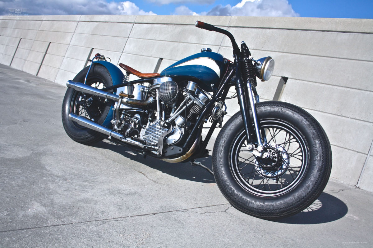 Custom Panhead by Customs from Jamesville Denmark