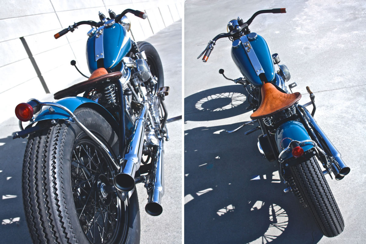 Custom Panhead by Customs from Jamesville Denmark