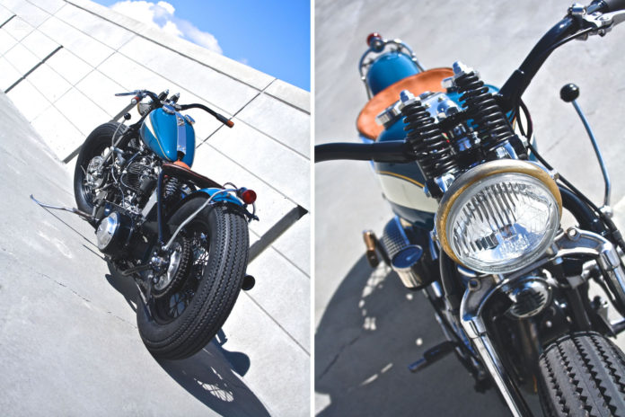 Custom Panhead by Customs from Jamesville Denmark