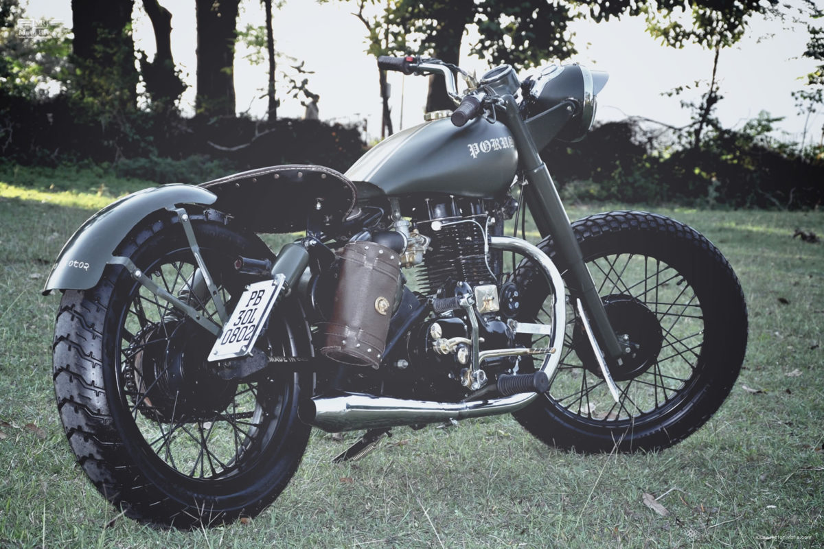 Royal Enfield Custom by Bambukaat MC India