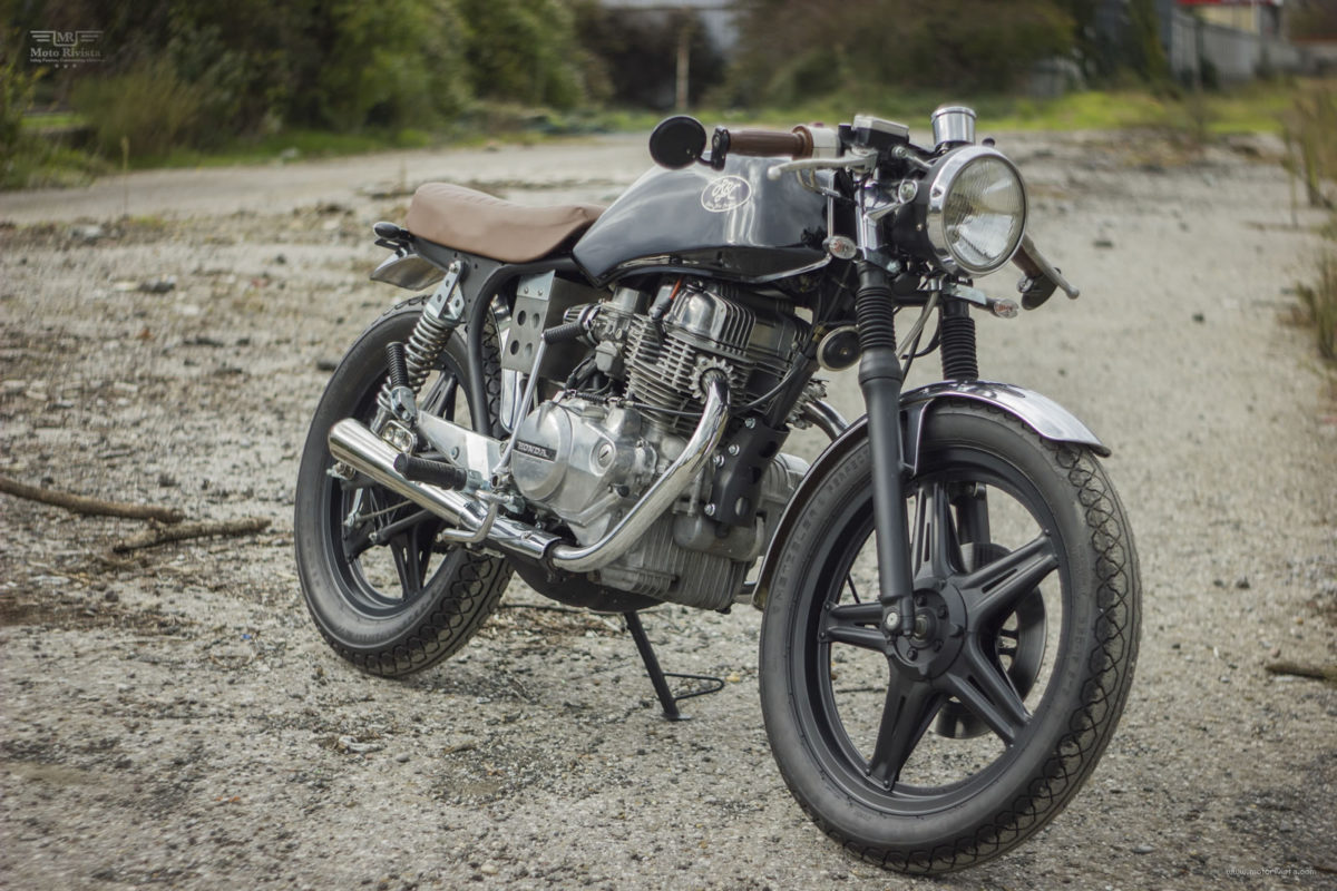 Honda CB250 Custom by Retro Bikes Croatia
