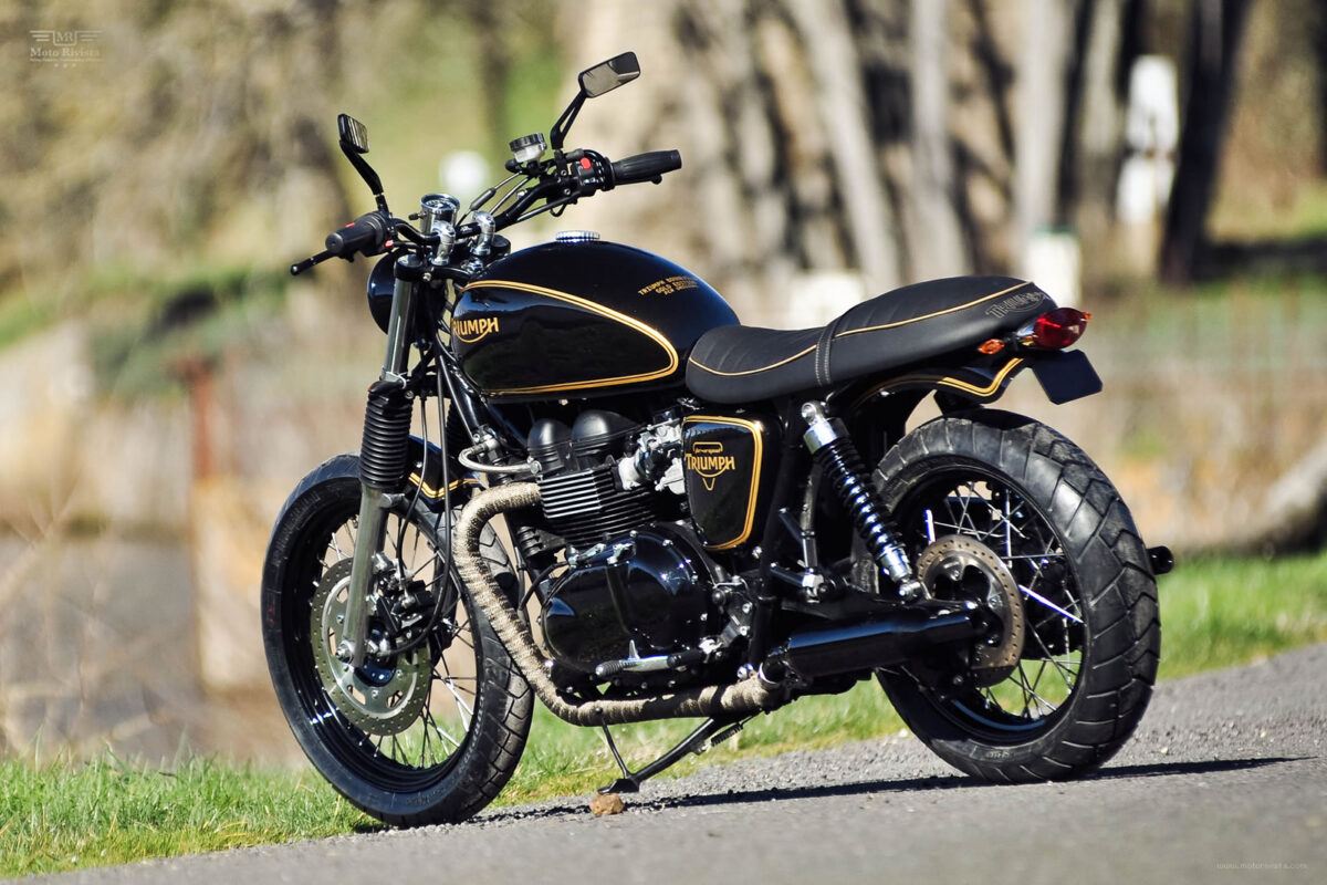 Triumph Bonneville Gold Edition by FCR