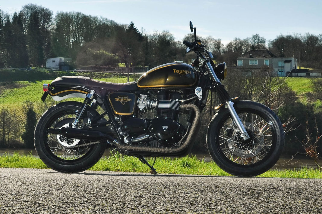 Triumph Bonneville Gold Edition by FCR