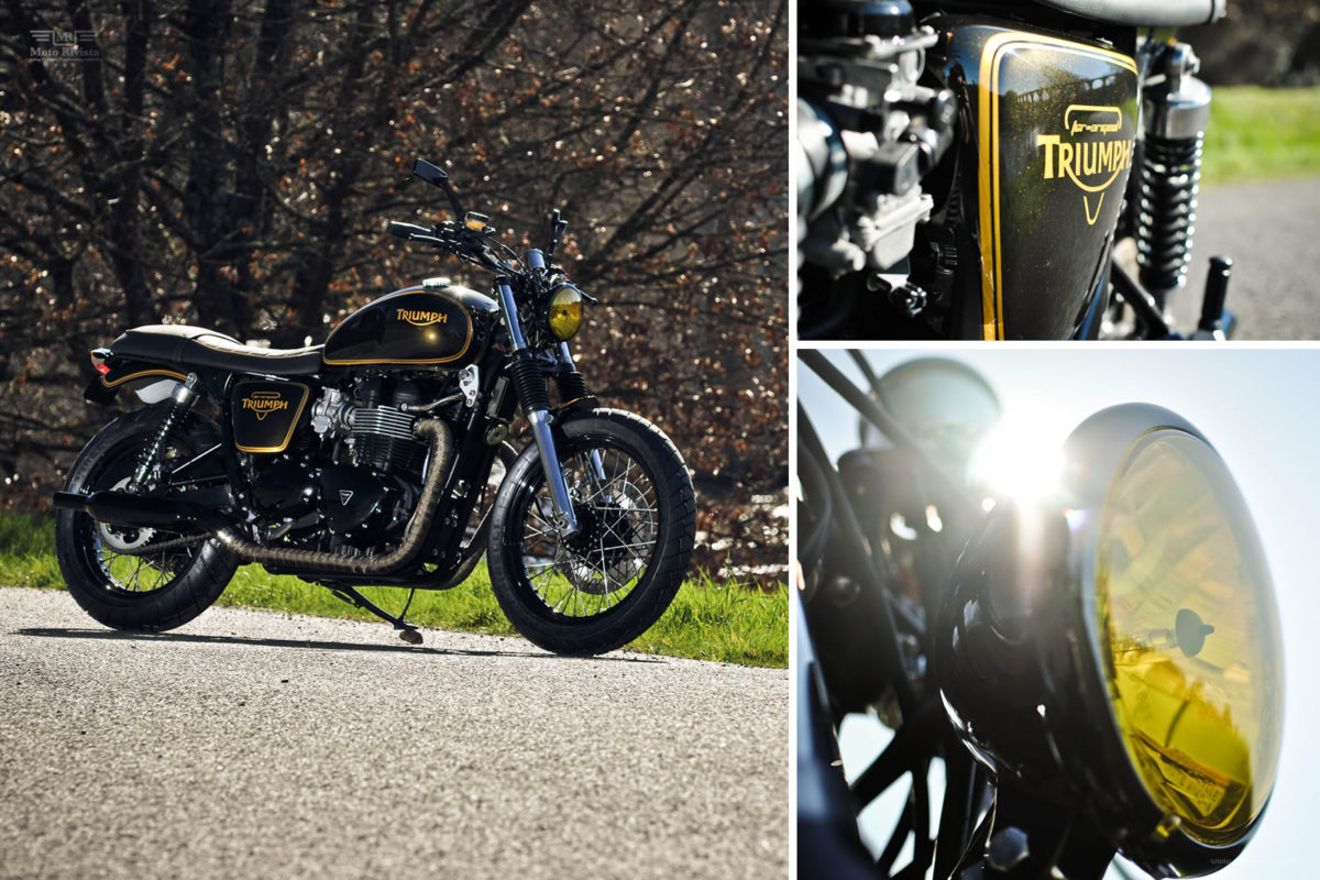 Triumph Bonneville Gold Edition by FCR