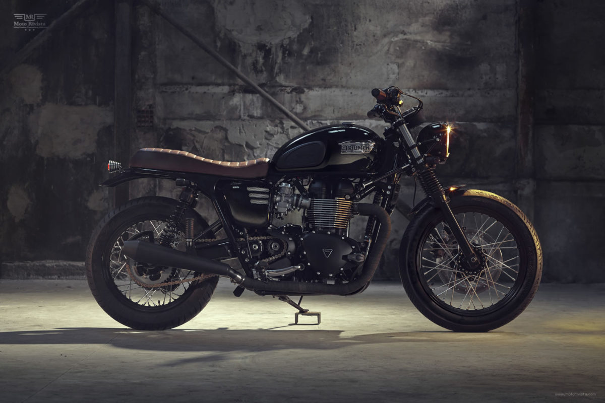 Triumph Bonneville T100 Custom by Bunker Custom Cycles