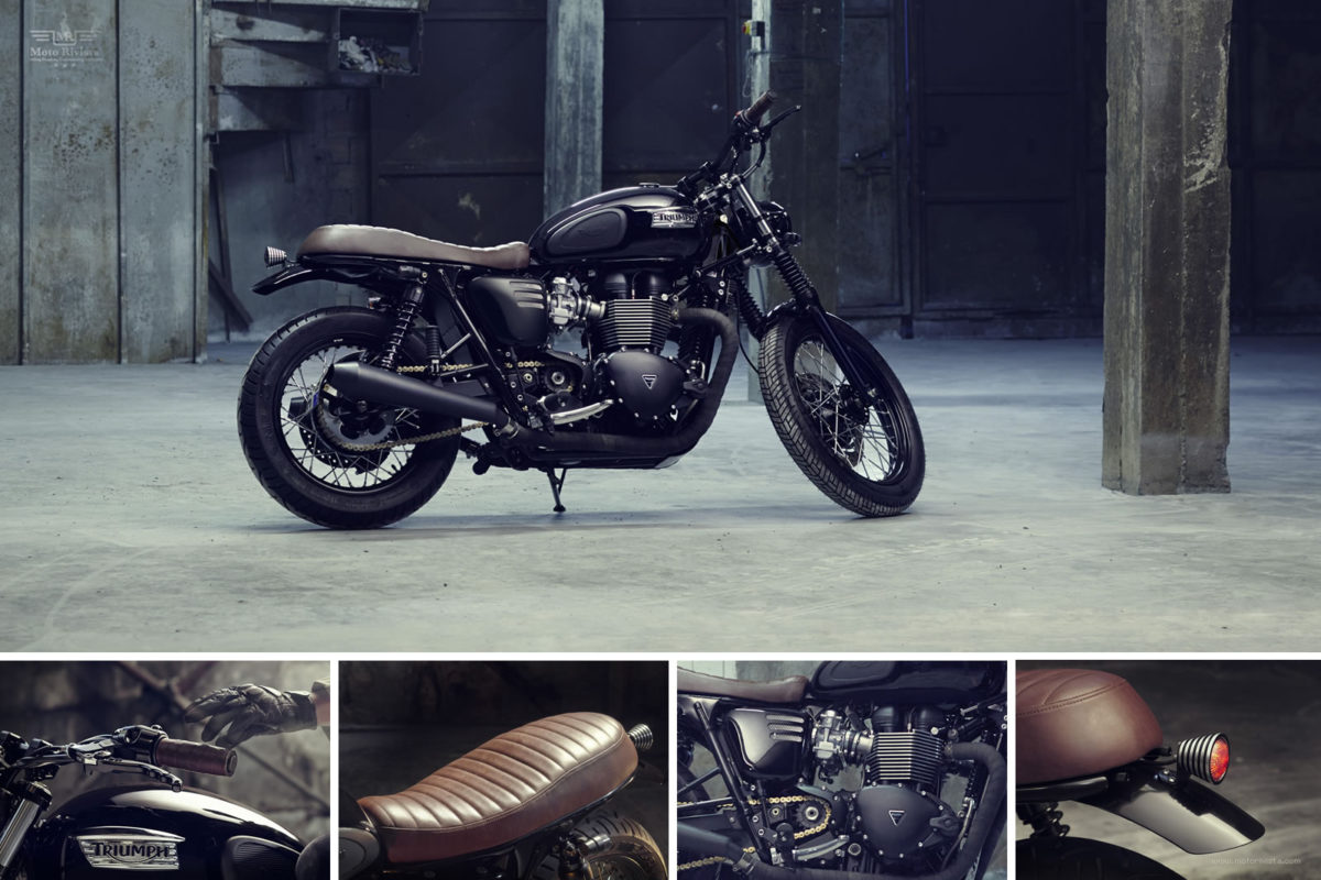 Triumph Bonneville T100 Custom by Bunker Custom Cycles