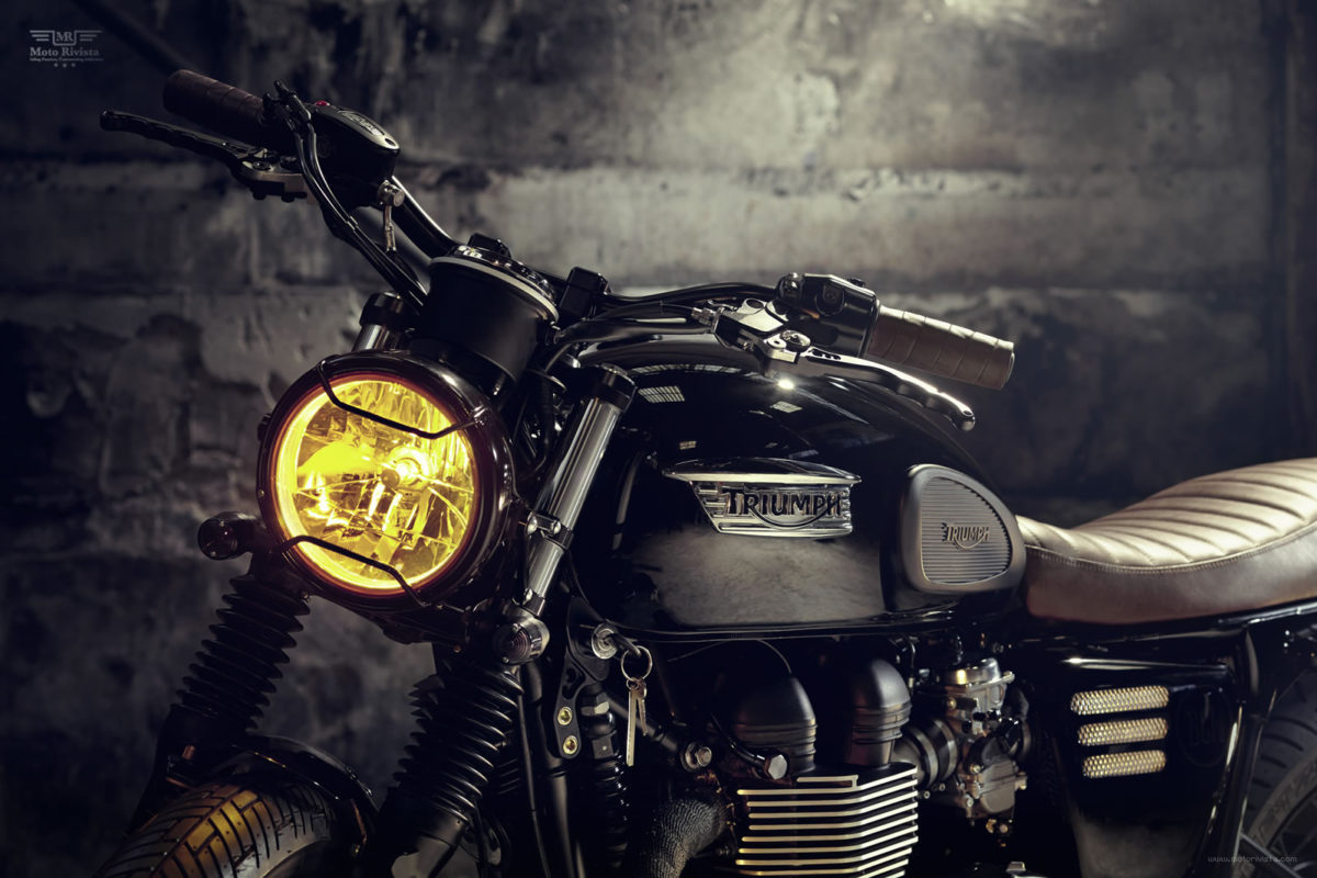 Triumph Bonneville T100 Custom by Bunker Custom Cycles
