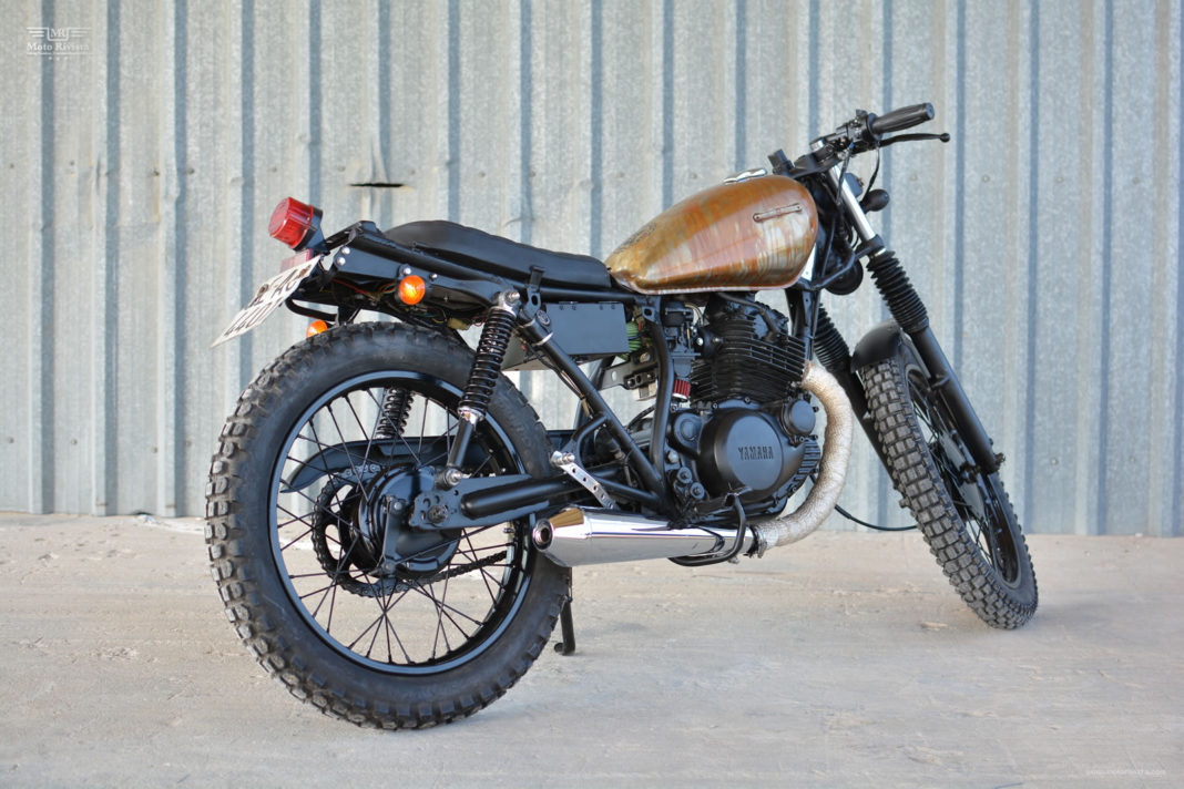 Yamaha SR250 Custom by Gamberra CHM Spain