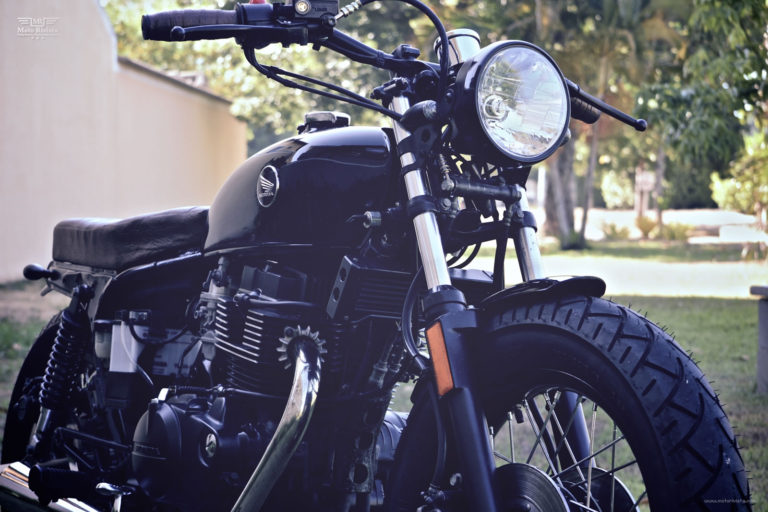 Honda CB450 Custom by Marcelo Wittlich Brazil