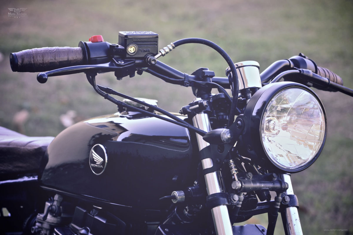Honda CB450 Custom by Marcelo Wittlich Brazil